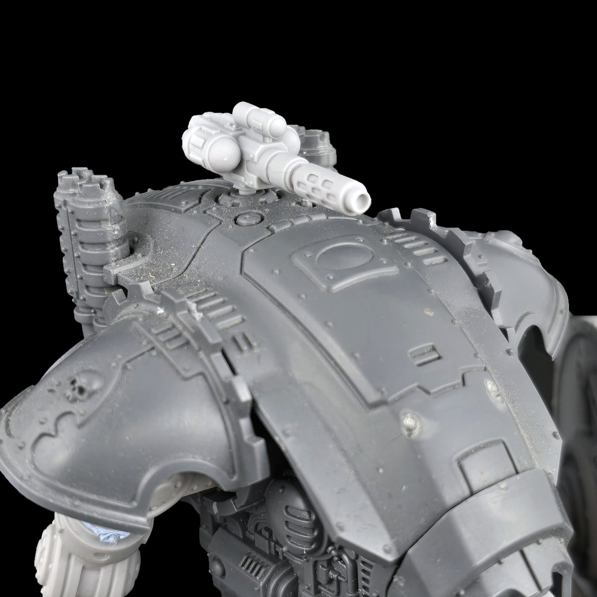 Armiger Pintle mounted Melta Gun – Taro Modelmaker
