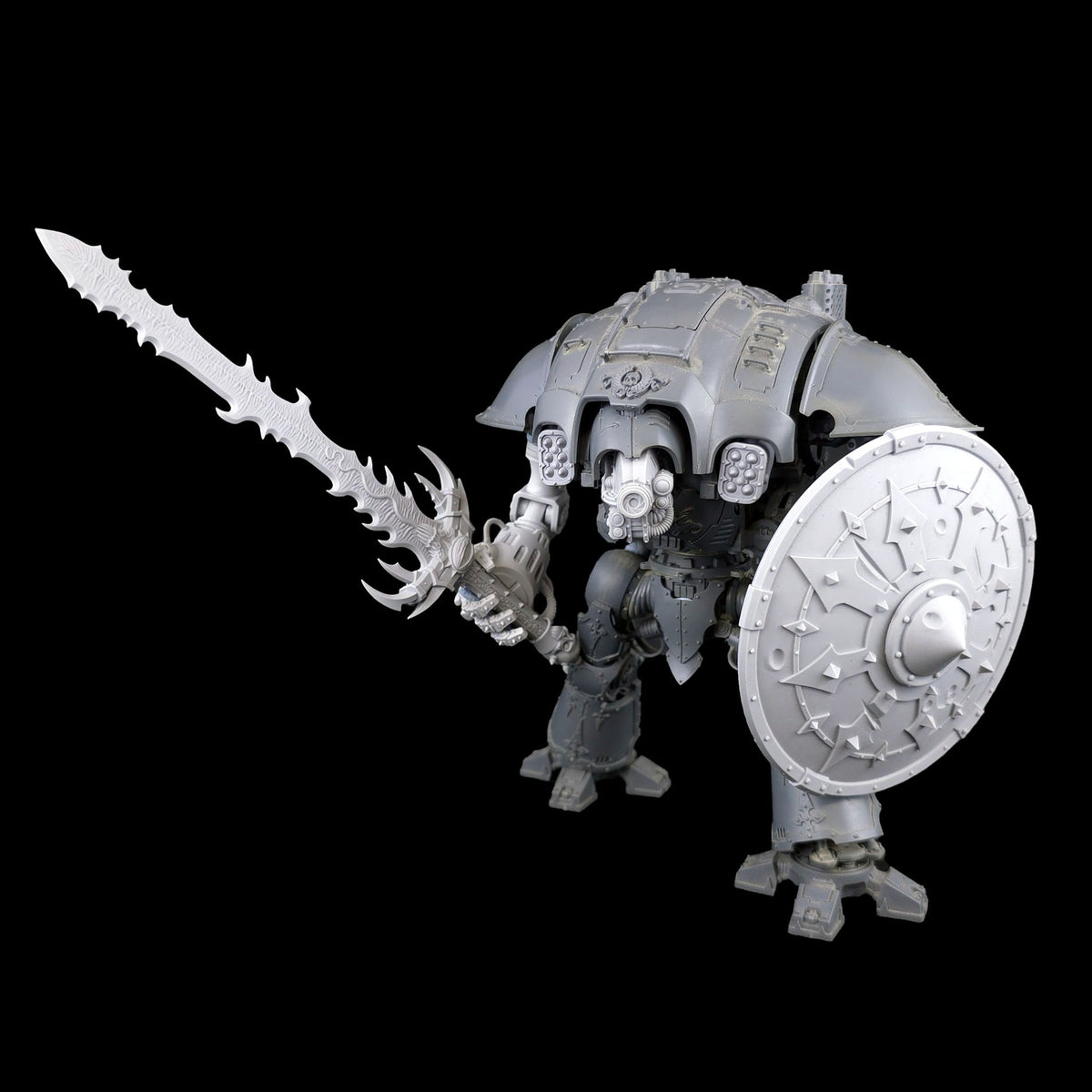 Chaos Knight Shield - Round – Taro Modelmaker