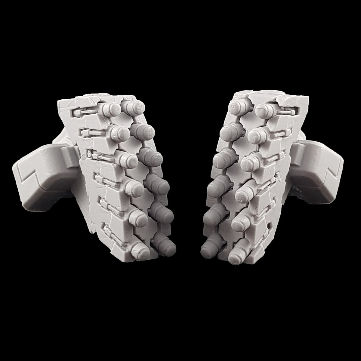 Tau Broadside Battlesuit Smart Missile Pods – Taro Modelmaker