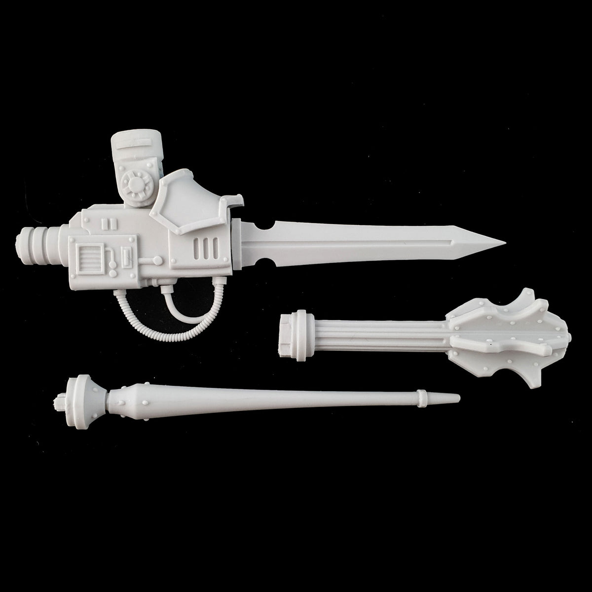 Armiger Combat Arm - Lance, Sword and Mace included – Taro Modelmaker