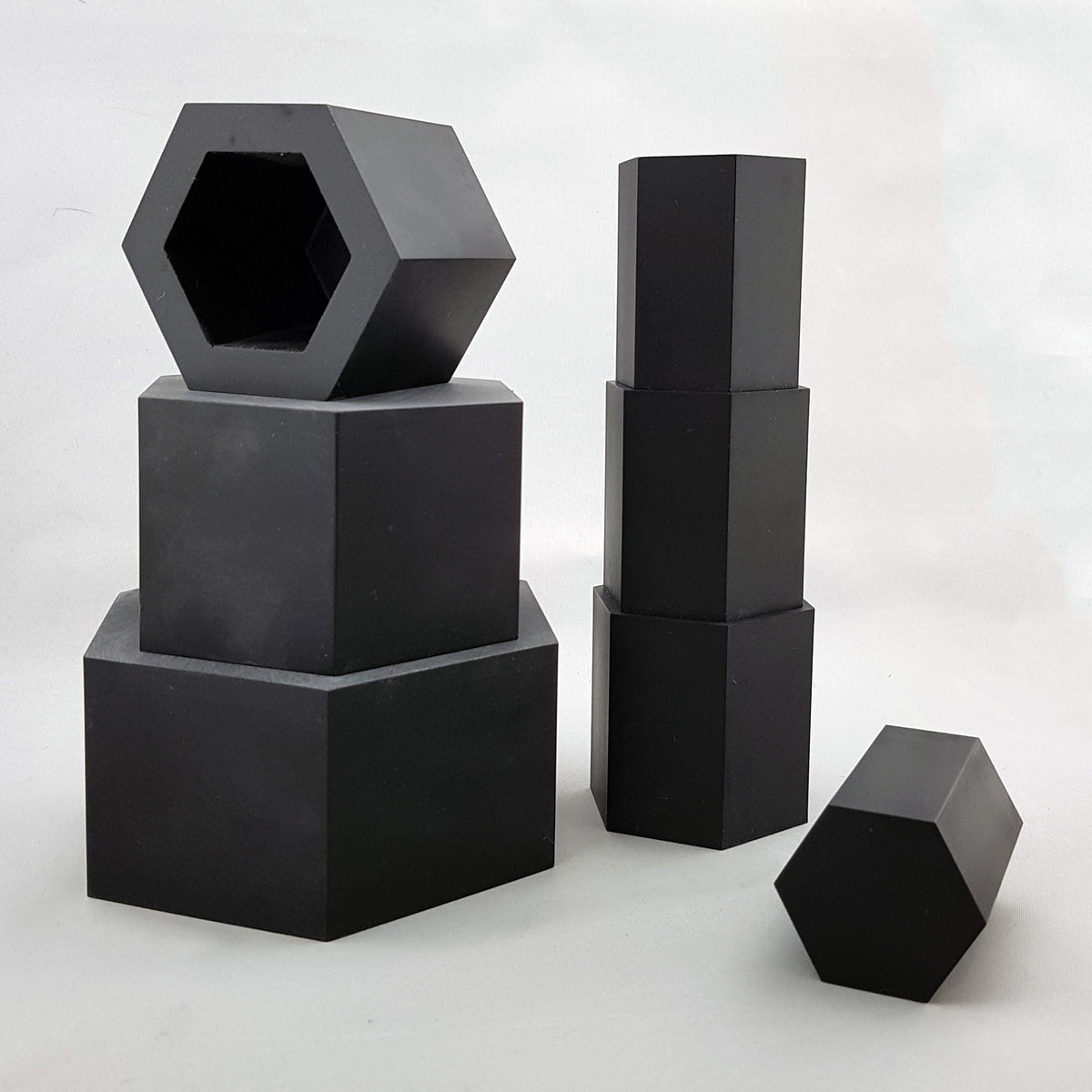 Hex Resin Display Plinths - 50mm Tall – Taro Modelmaker