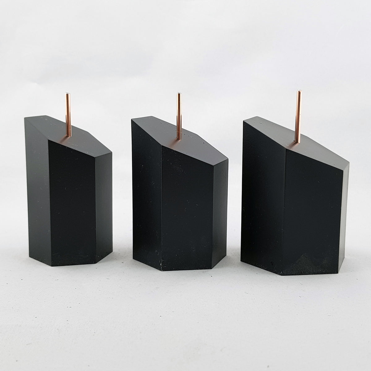 Hex Bust Resin Display Plinths - 25 degree slant – Taro Modelmaker