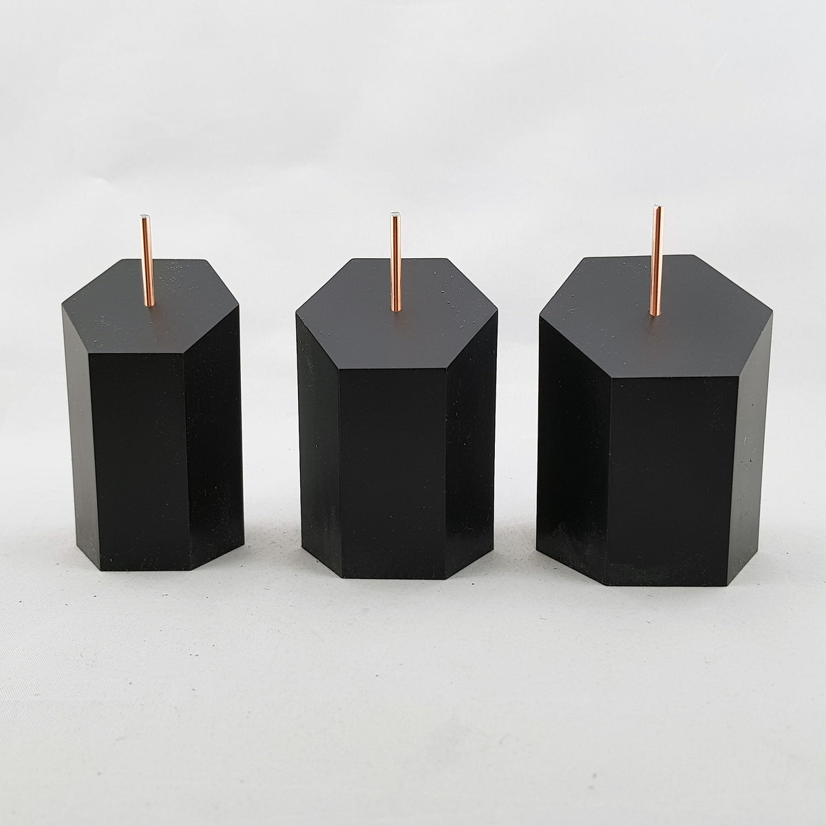 Hex Bust Resin Display Plinths - 25 degree slant – Taro Modelmaker