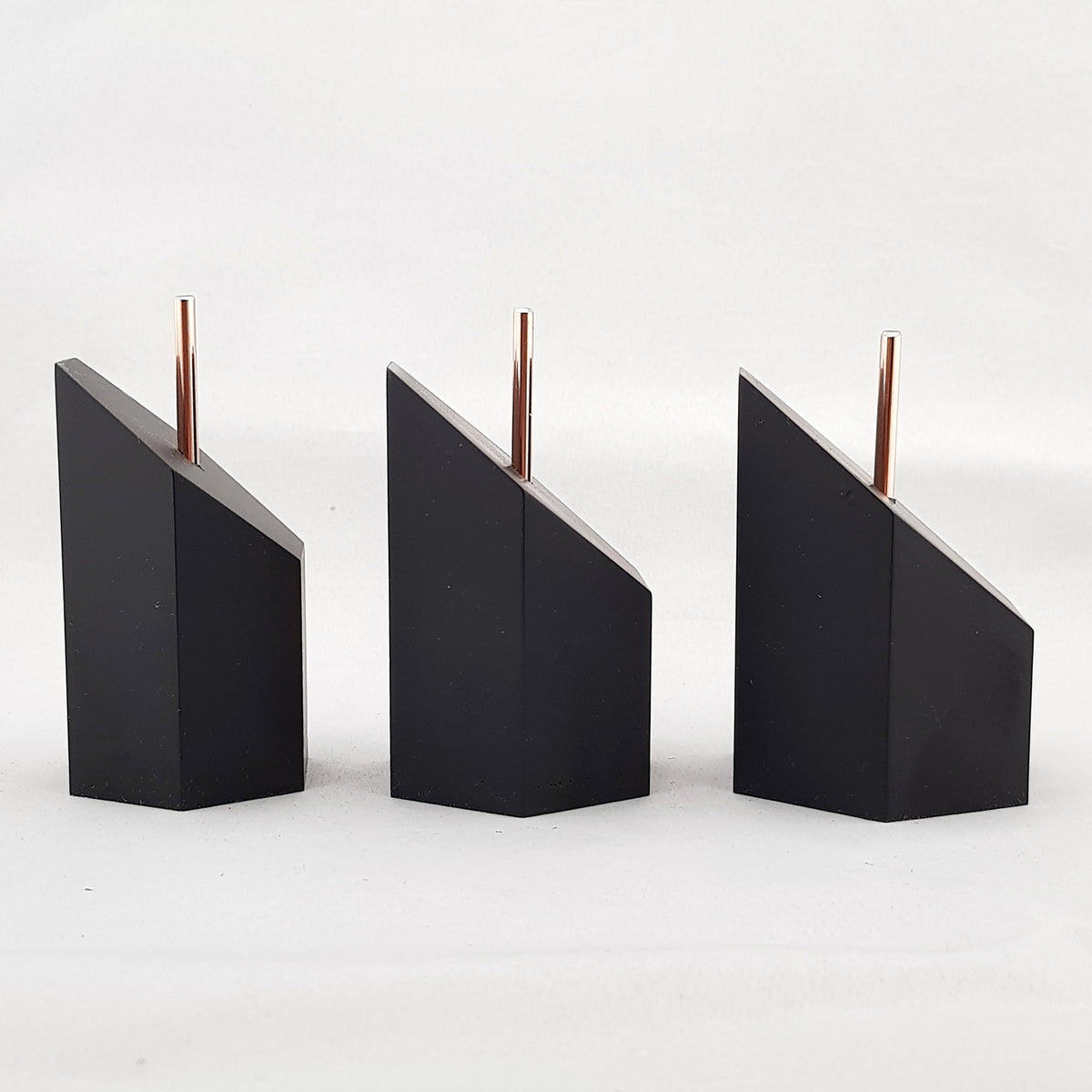 Hex Bust Resin Display Plinths - 40 degree slant – Taro Modelmaker