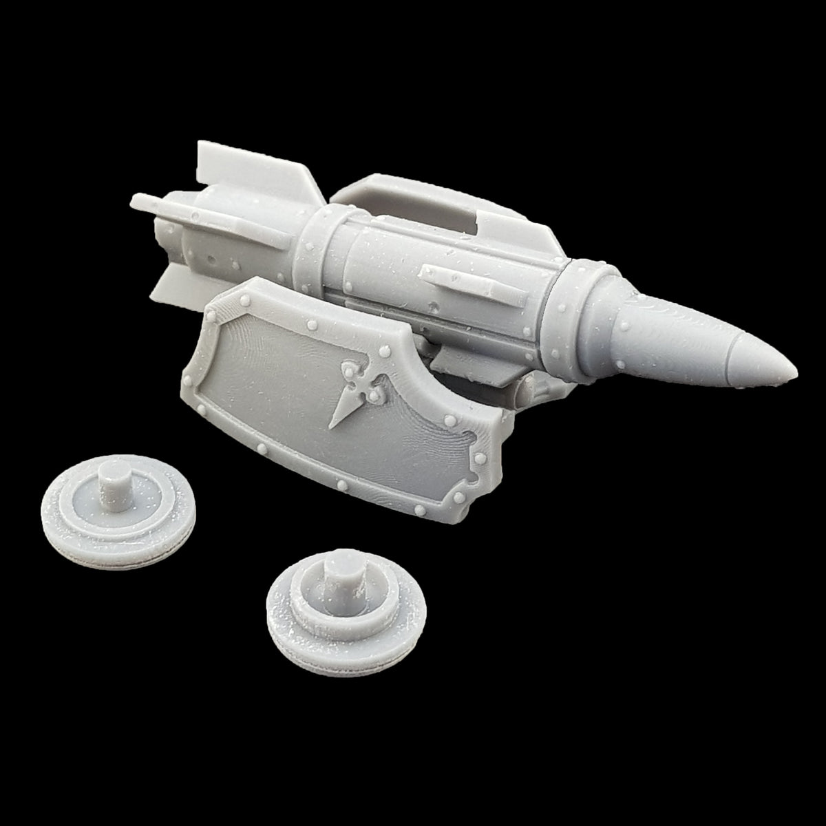 Knight Canopy Mounted Single Missile Rack – Taro Modelmaker