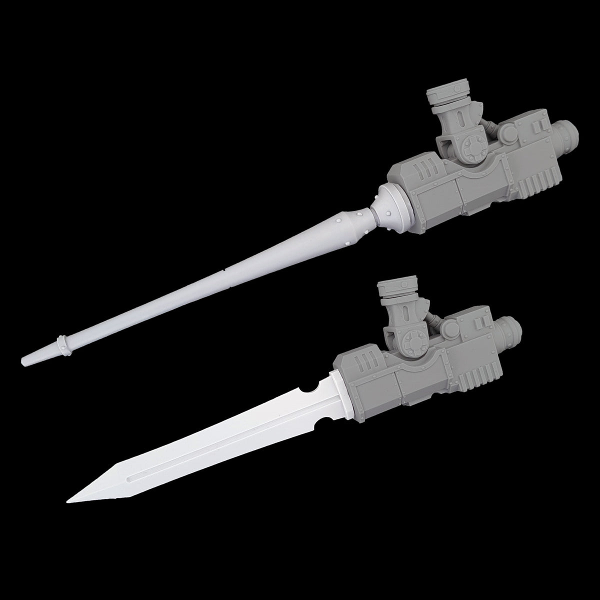 Knight Sword or Jousting Lance weapon heads – Taro Modelmaker