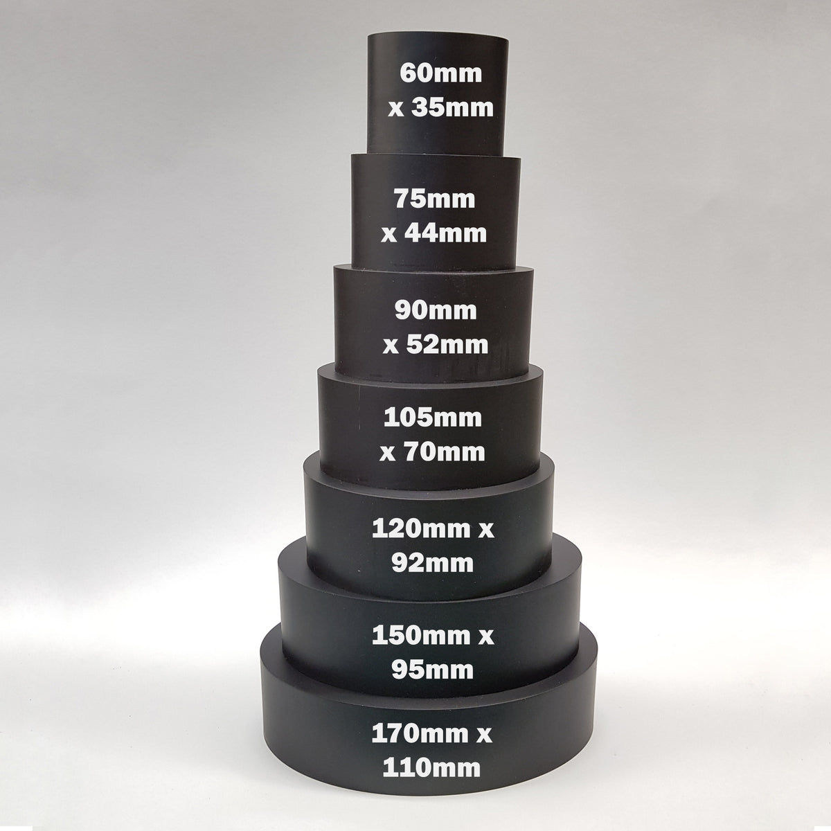 Oval Resin Display Plinths - 45mm tall – Taro Modelmaker